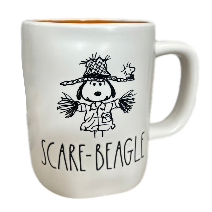 Rae Dunn SCARE-BEAGLE Mug | Peanuts – Dunn Directory