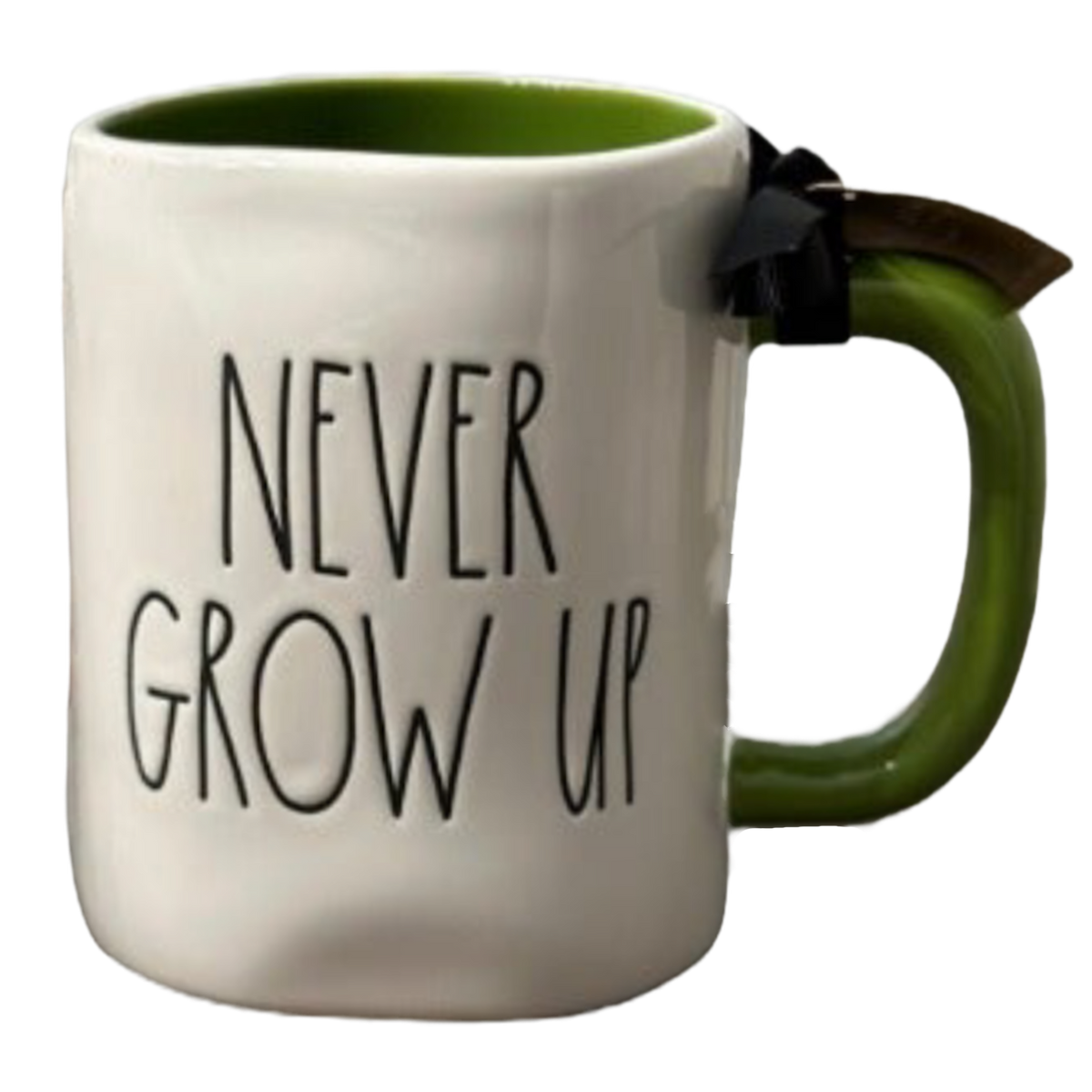 Rae Dunn NEVER GROW UP Mug | Peter Pan Disney – Dunn Directory