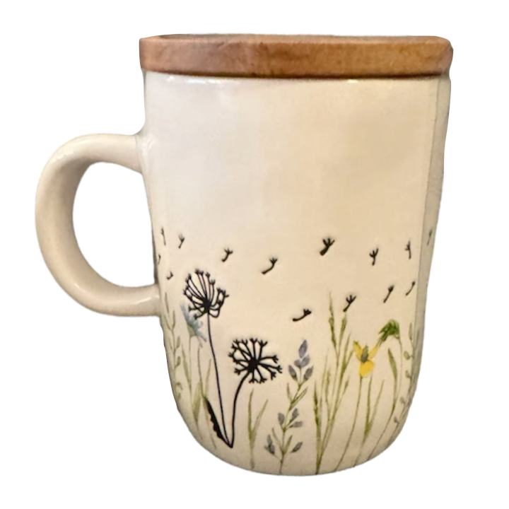 Rae Dunn BLESSED Mug | Flower Print – Dunn Directory