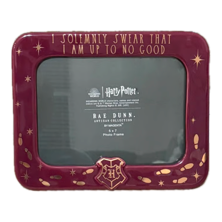 Rae Dunn I SOLEMNLY SWEAR Picture Frame | Harry Potter – Dunn Directory