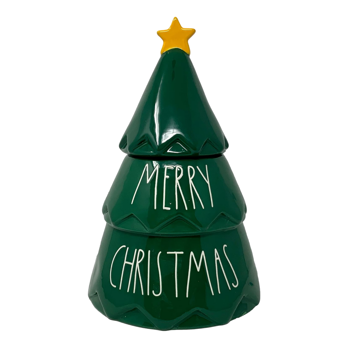 Rae Dunn CHRISTMAS TREE Canister – Dunn Directory