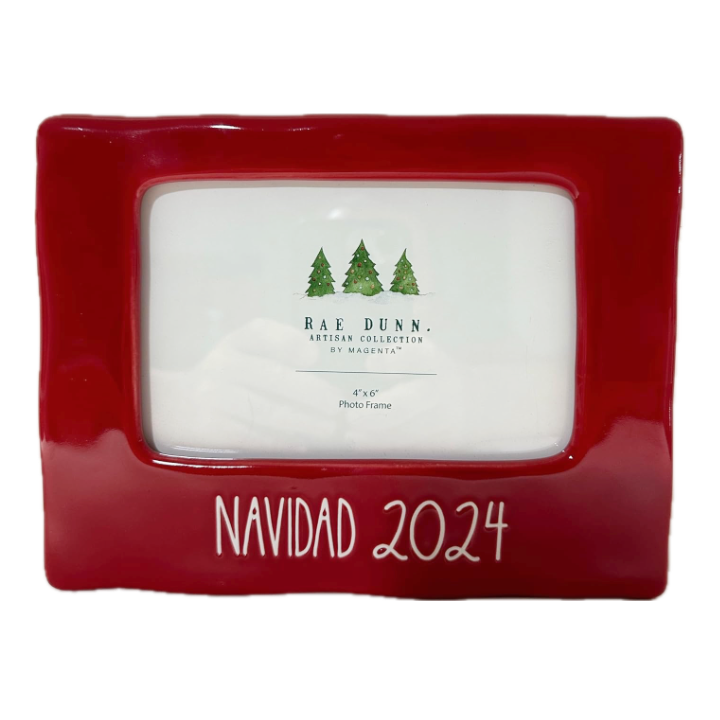 Rae Dunn NAVIDAD 2024 Picture Frame | Christmas – Dunn Directory