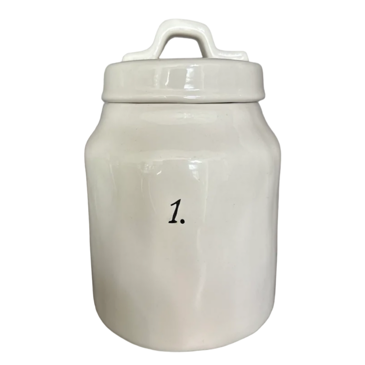 Rae Dunn NUMBER 1 Canister – Dunn Directory