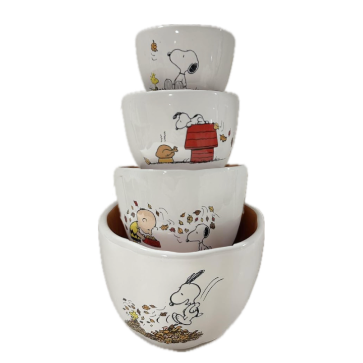 Rae Dunn SNOOPY FALL Measuring Cups | Peanuts – Dunn Directory