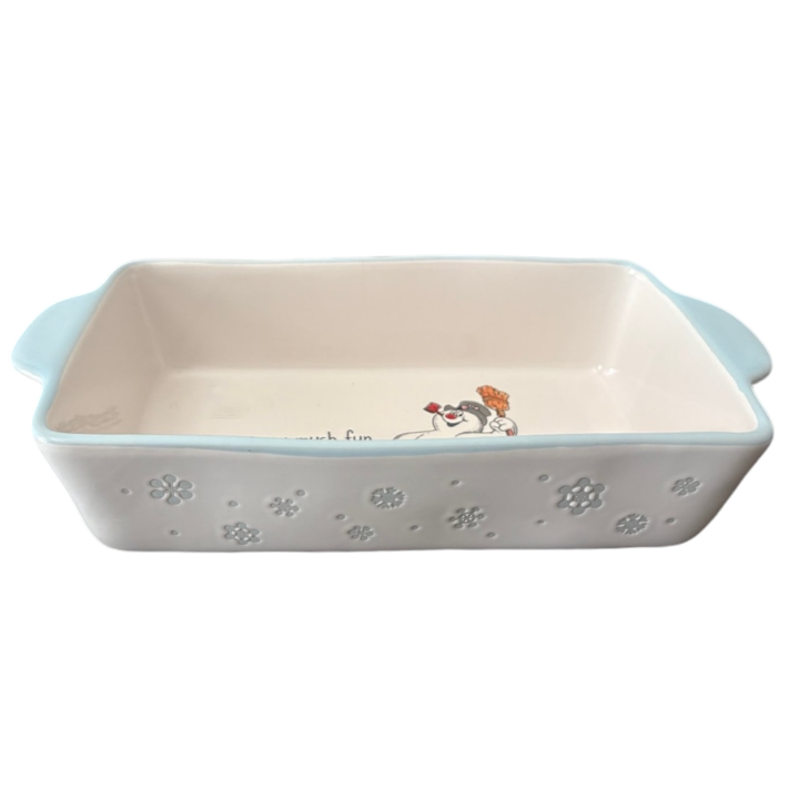Rae Dunn SNOW MUCH FUN Loaf Pan | Frosty – Dunn Directory