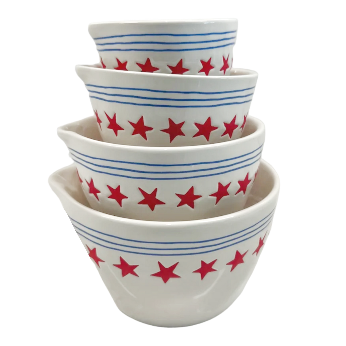 Rae Dunn STARS & STRIPES Measuring Cups | Americana – Dunn Directory