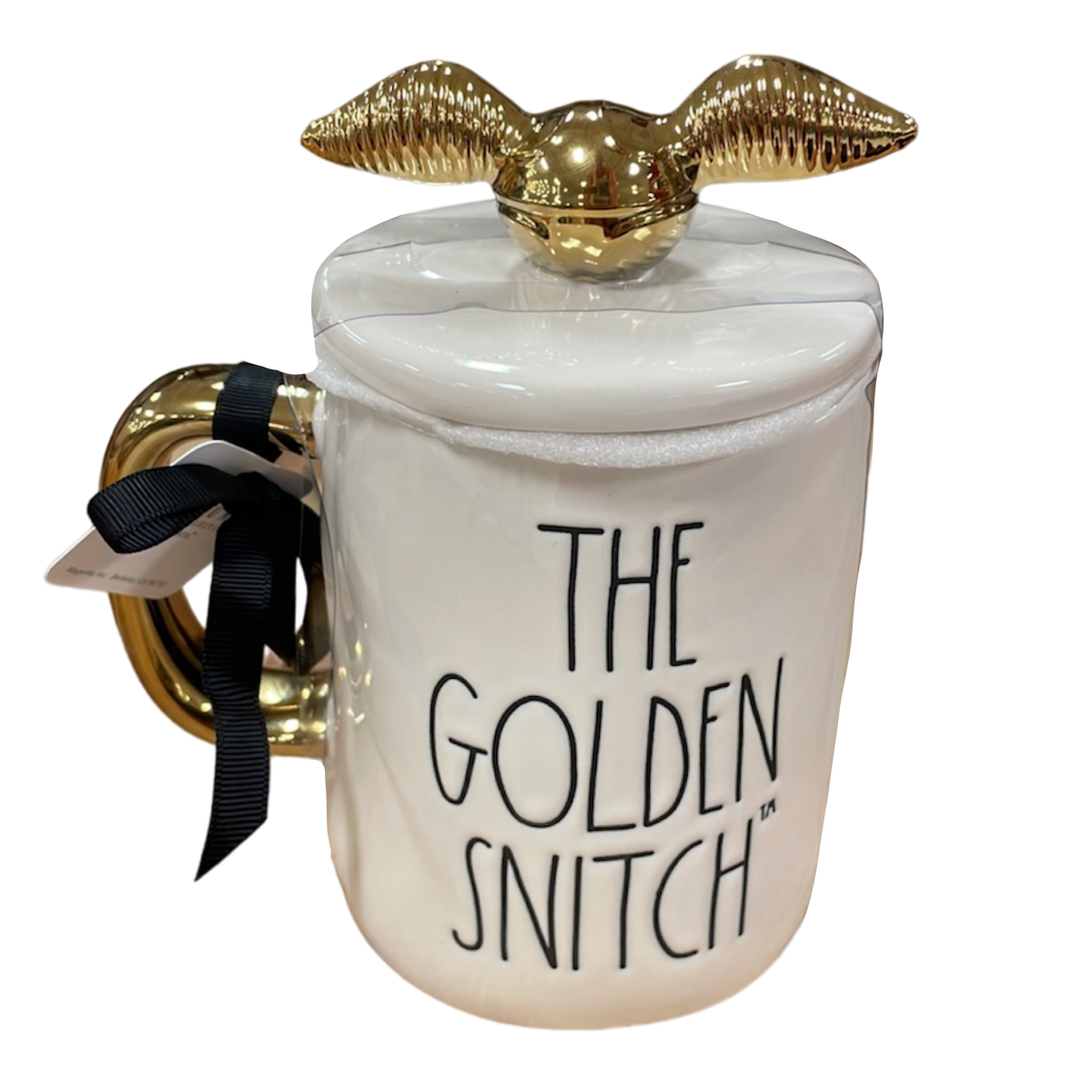 Rae Dunn THE GOLDEN SNITCH Mug with Topper | Harry Potter – Dunn Directory