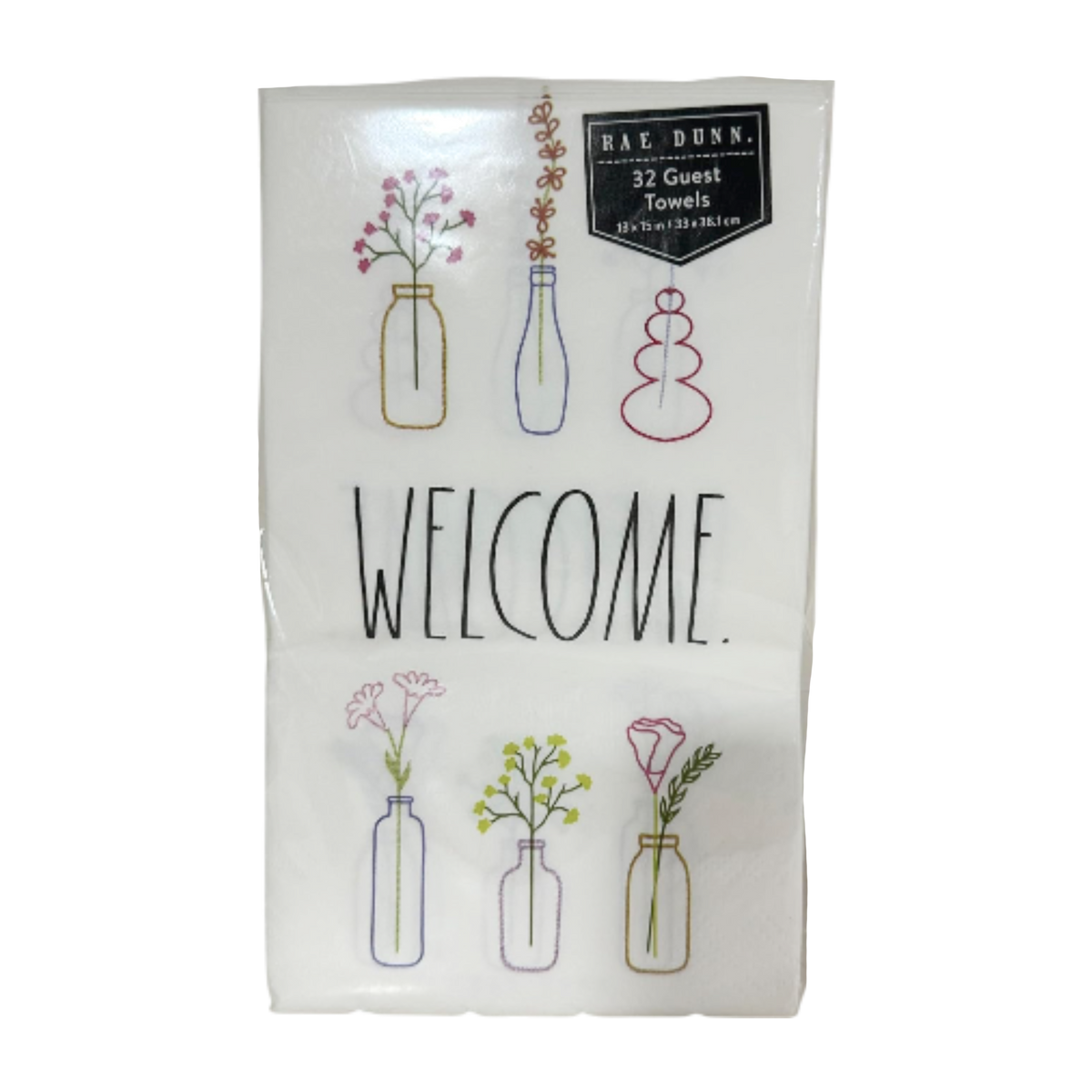 Rae Dunn WELCOME Guest Napkins – Dunn Directory
