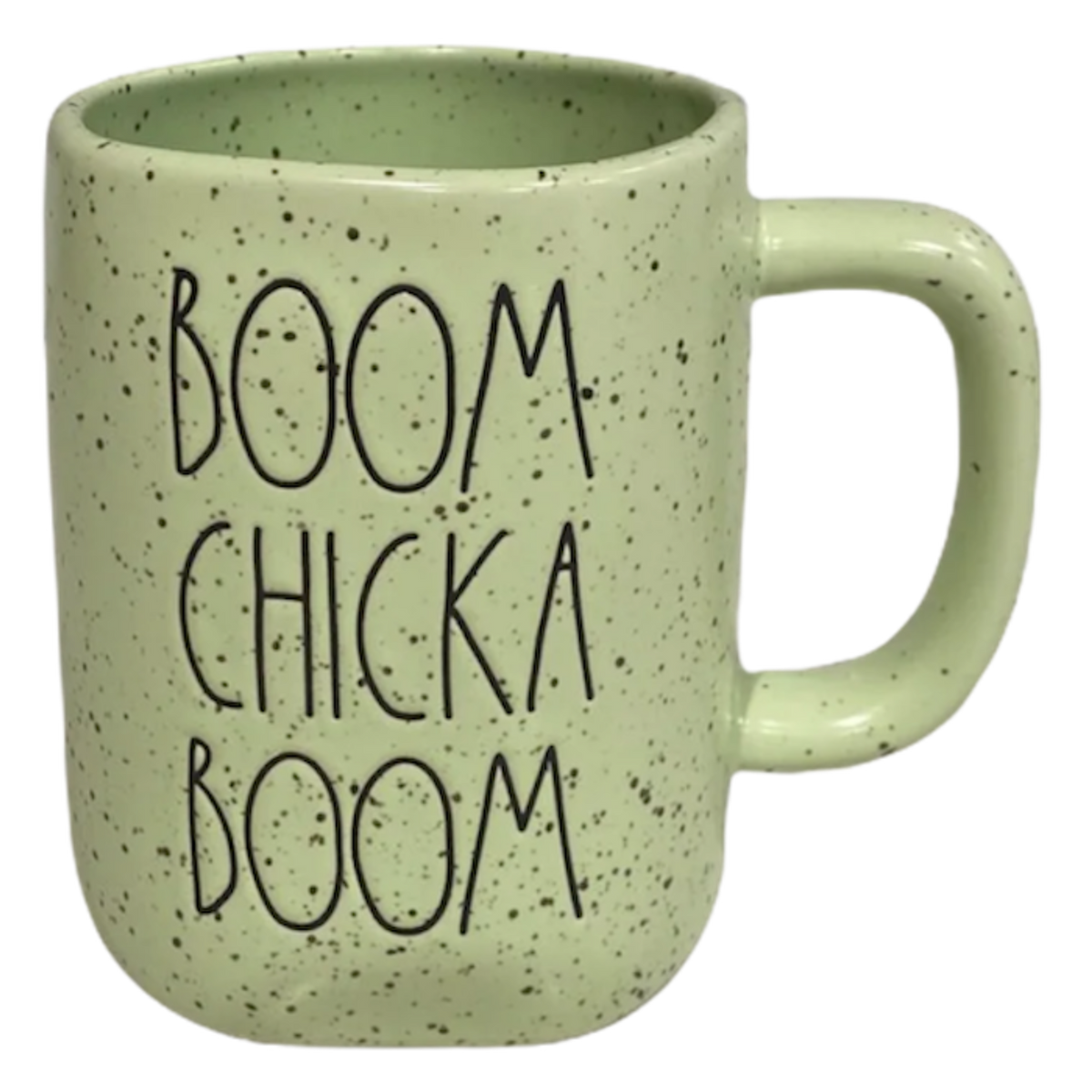 Rae Dunn BOOM CHICKA BOOM Mug | Easter Speckled – Dunn Directory