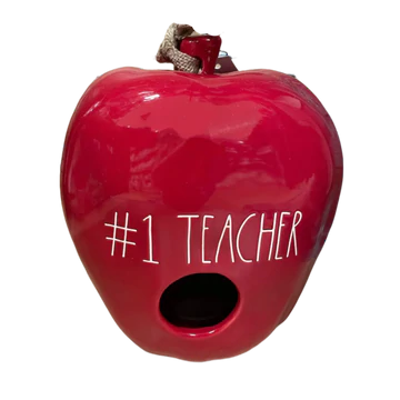 Rae Dunn #1 TEACHER Birdhouse | Apple – Dunn Directory